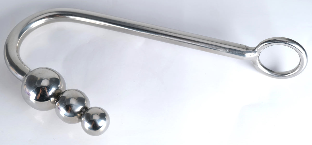 Stainless Steel Anal Hook Butt Plug Hook with 3 Interchangeable Balls – LoveOrigin