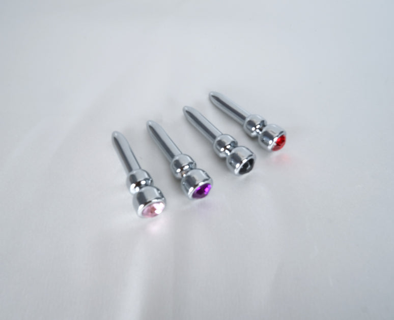 New Stainless Steel Urethral Catheter With Colorful Diamond – LoveOrigin