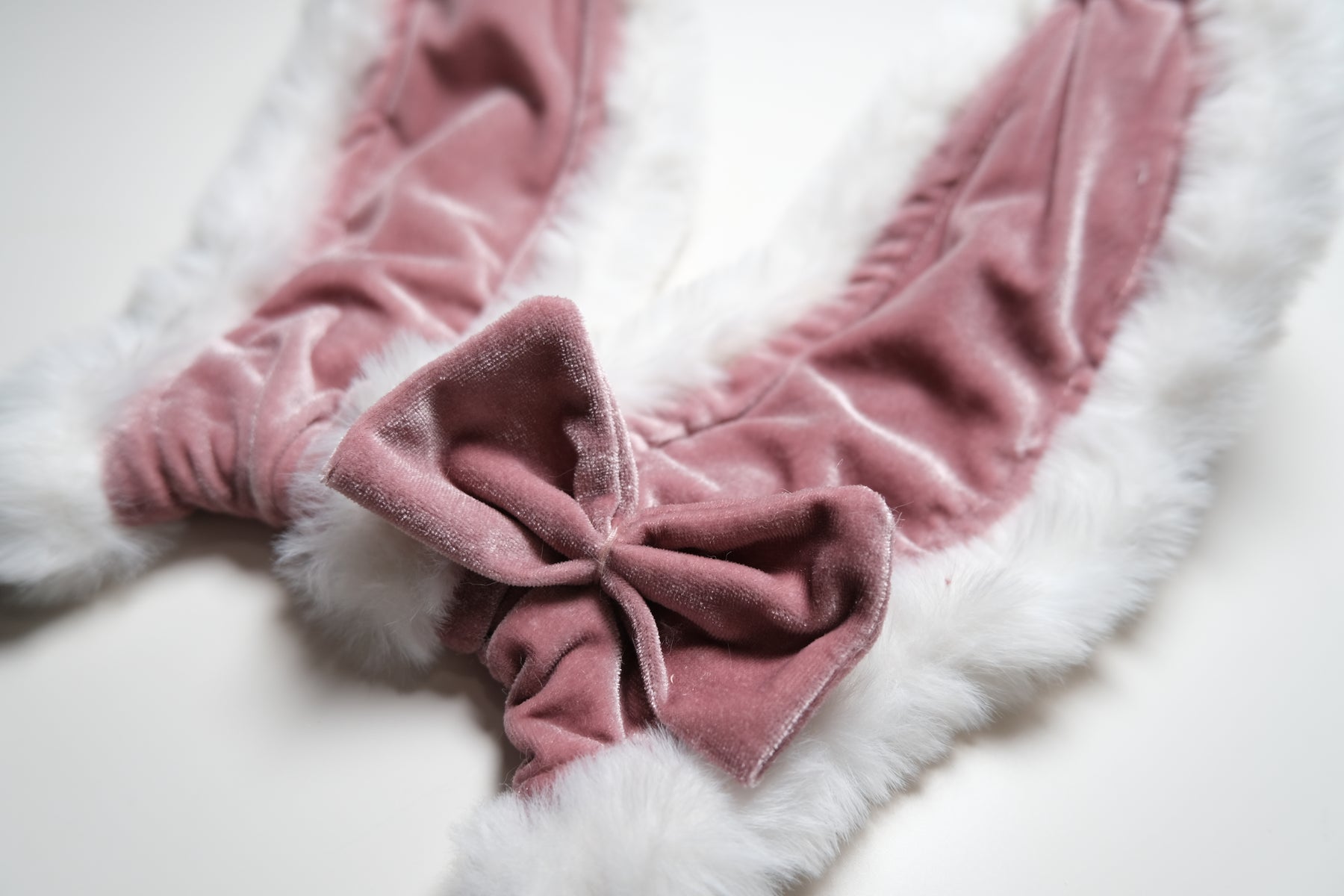 Bunny Girl Cute Fluffy Lingerie Set Bra and Panty Set Thong Bunny ...