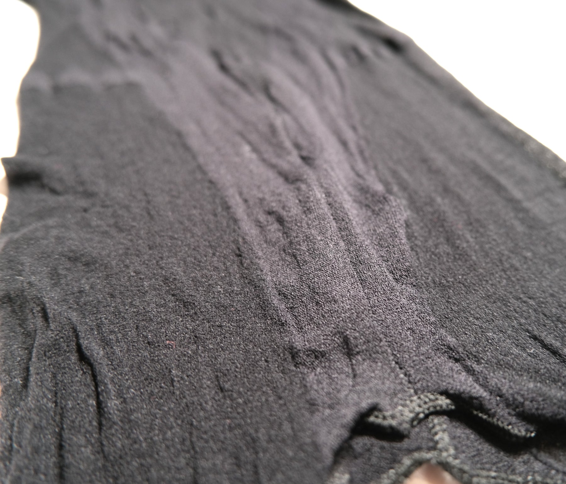 Black Full Body Covered Low Back Tulle Fantasy Bodystocking Open Crotch ...