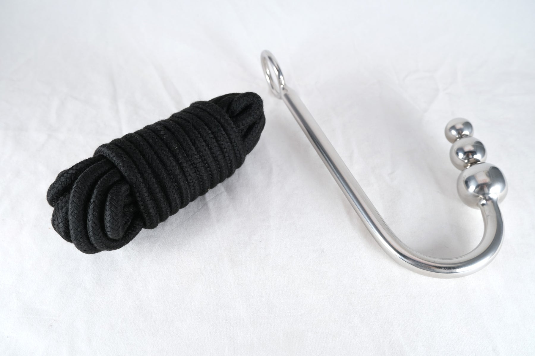 Stainless Steel Anal Hook Butt Plug Hook with 3 Interchangeable Balls ...