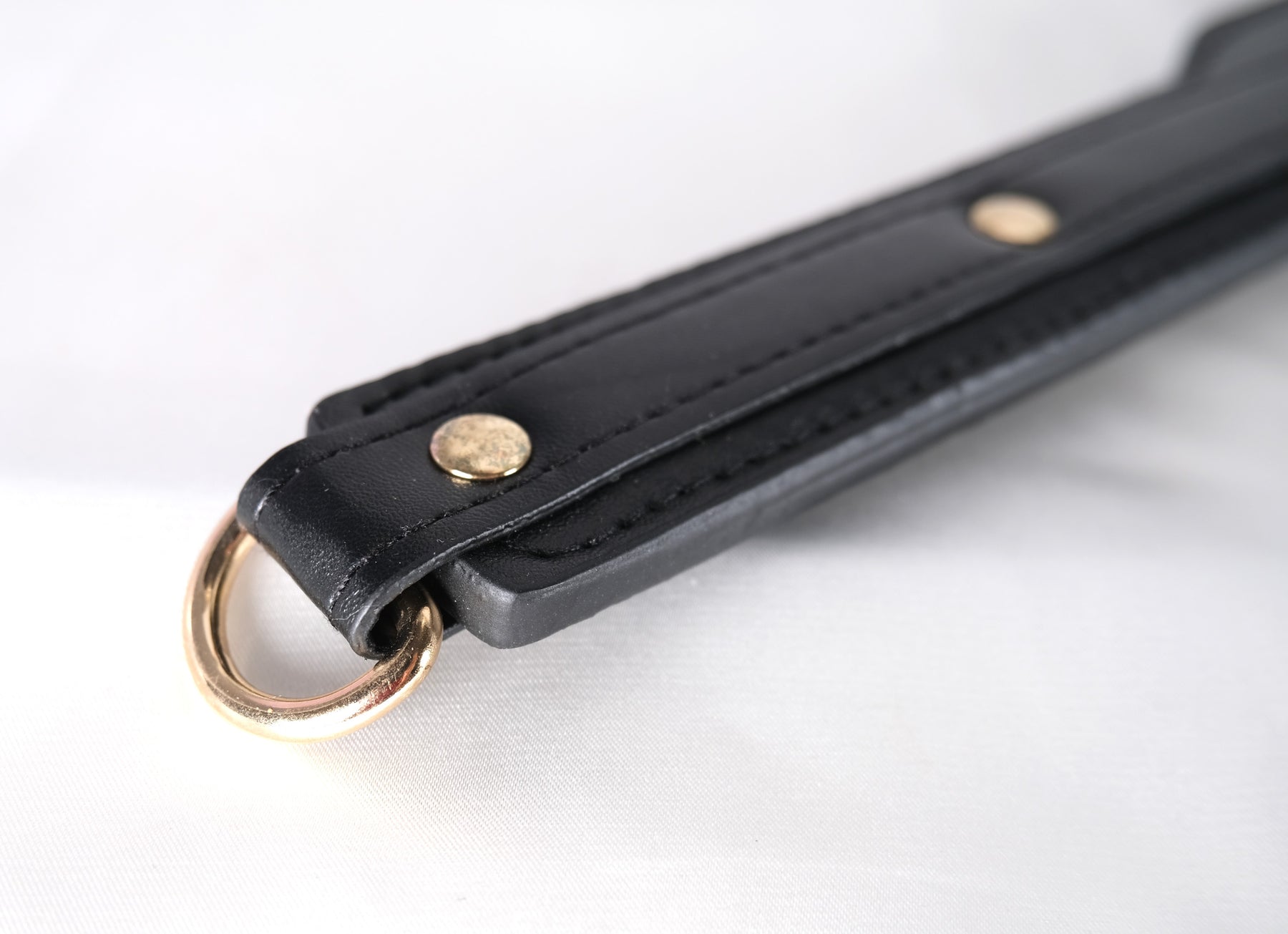 BDSM Handmade Leather Spanking Paddle Strap Smooth Brown and Black ...