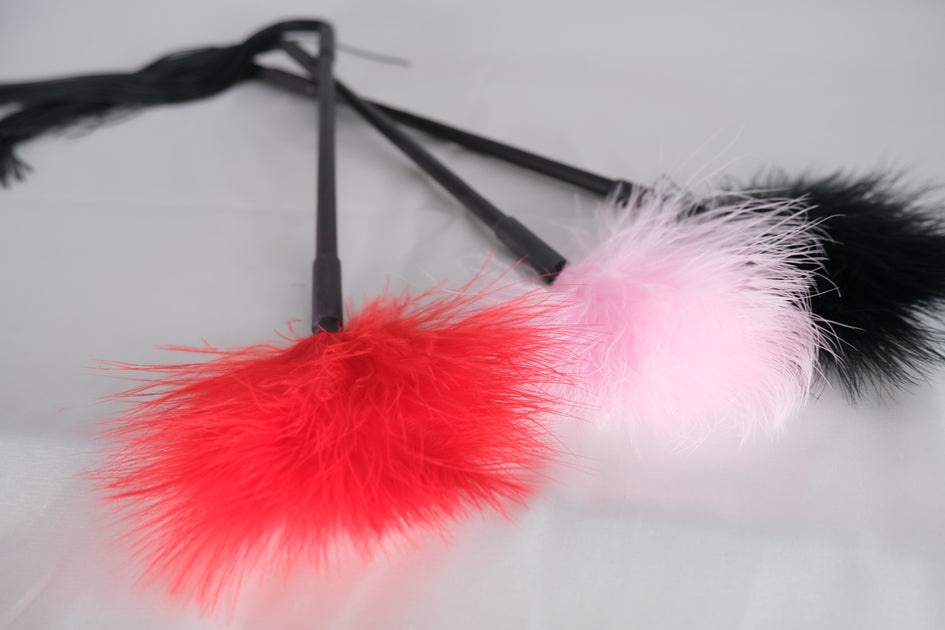 3 Colors Feather Tickler Small Tickler – LoveOrigin